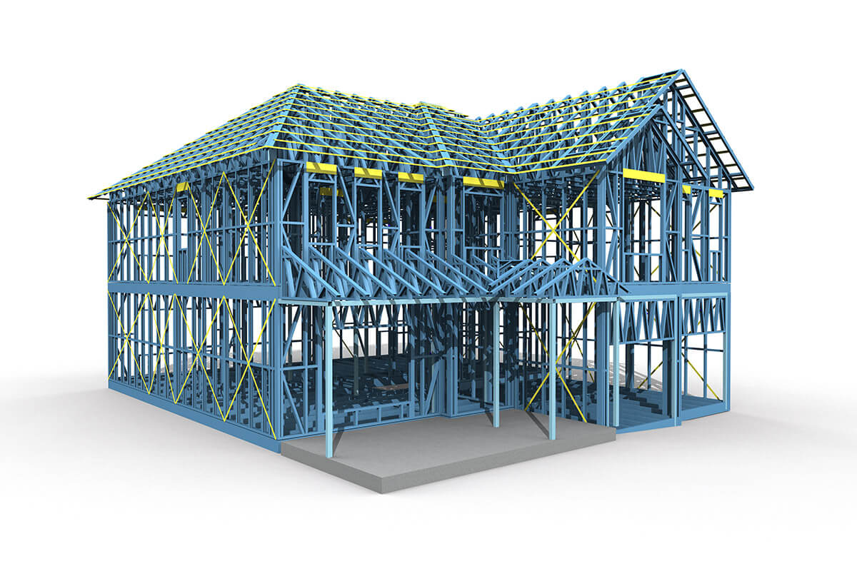 ساخت (اشکوب) اضافه طبقه با lsf و12 ویژگی طلایی سازه ال اس اف - شرکت ...